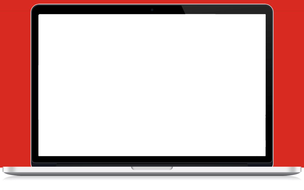 Laptop Red BAckground | Marc's On The Grill