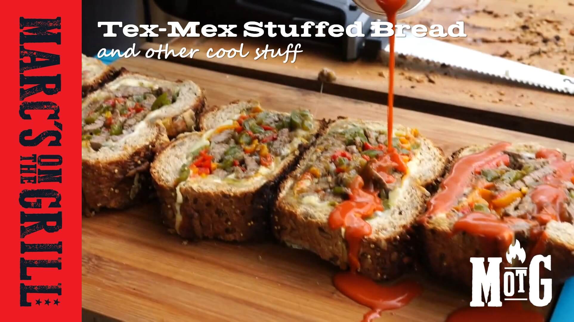 Tex-Mex Stuffed Loaf | Marc's On The Grill
