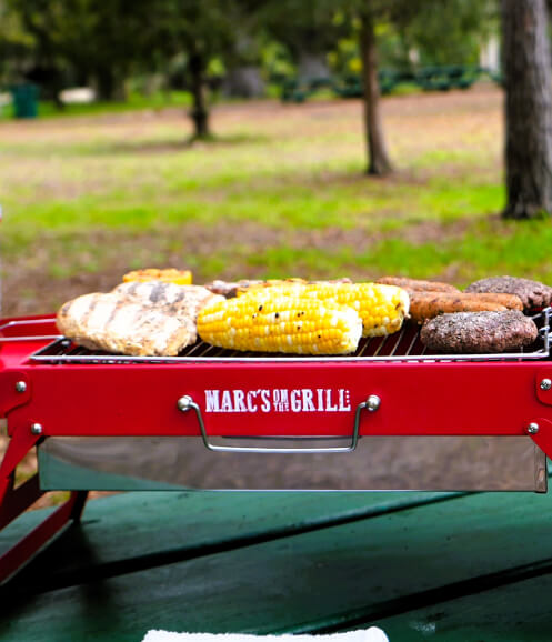 Portable Charcoal Grill – BUILT TO LAST! | Marc's On The Grill